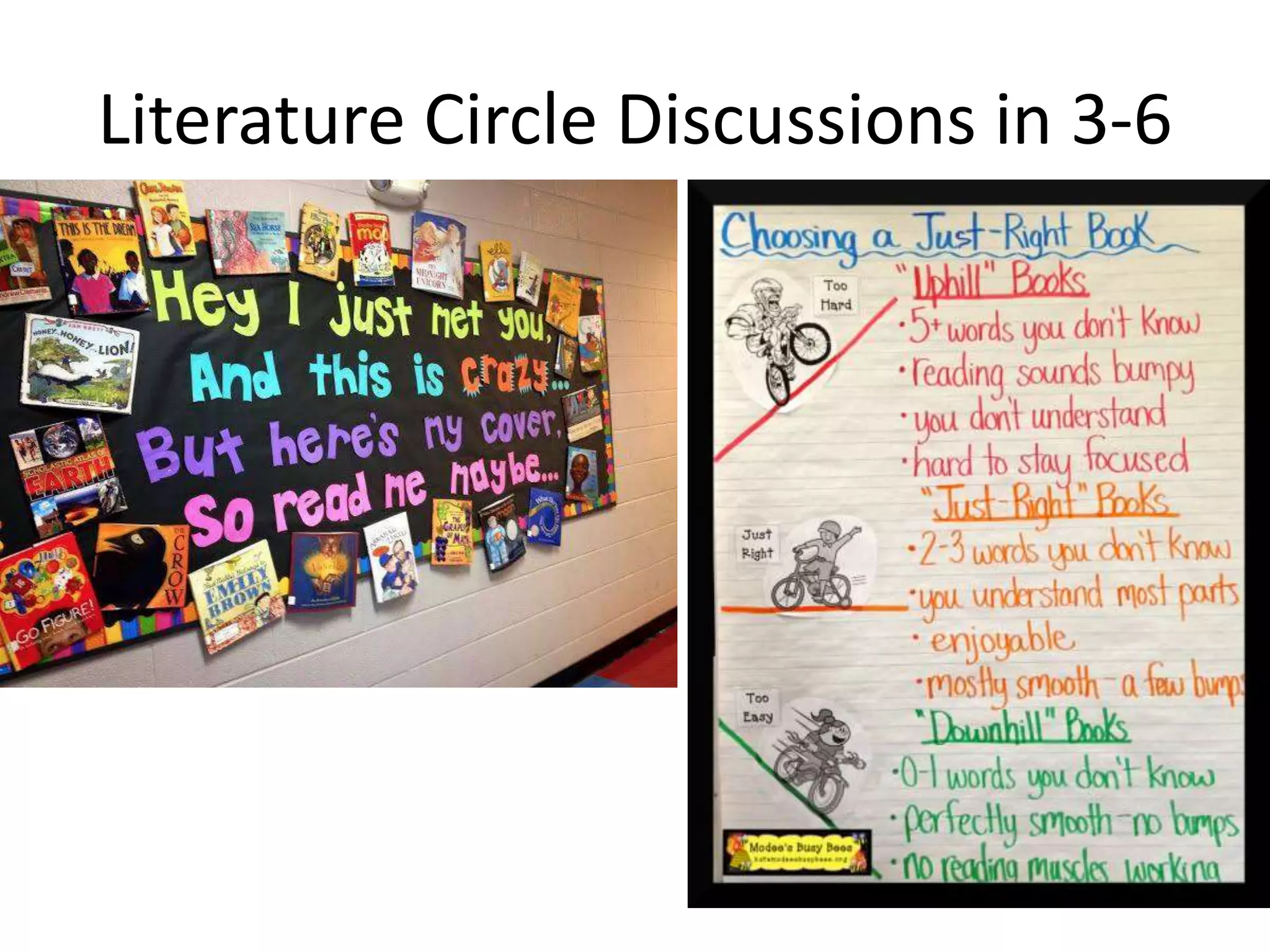 Reading comprehension as social constructive: Literature circles | PPTX