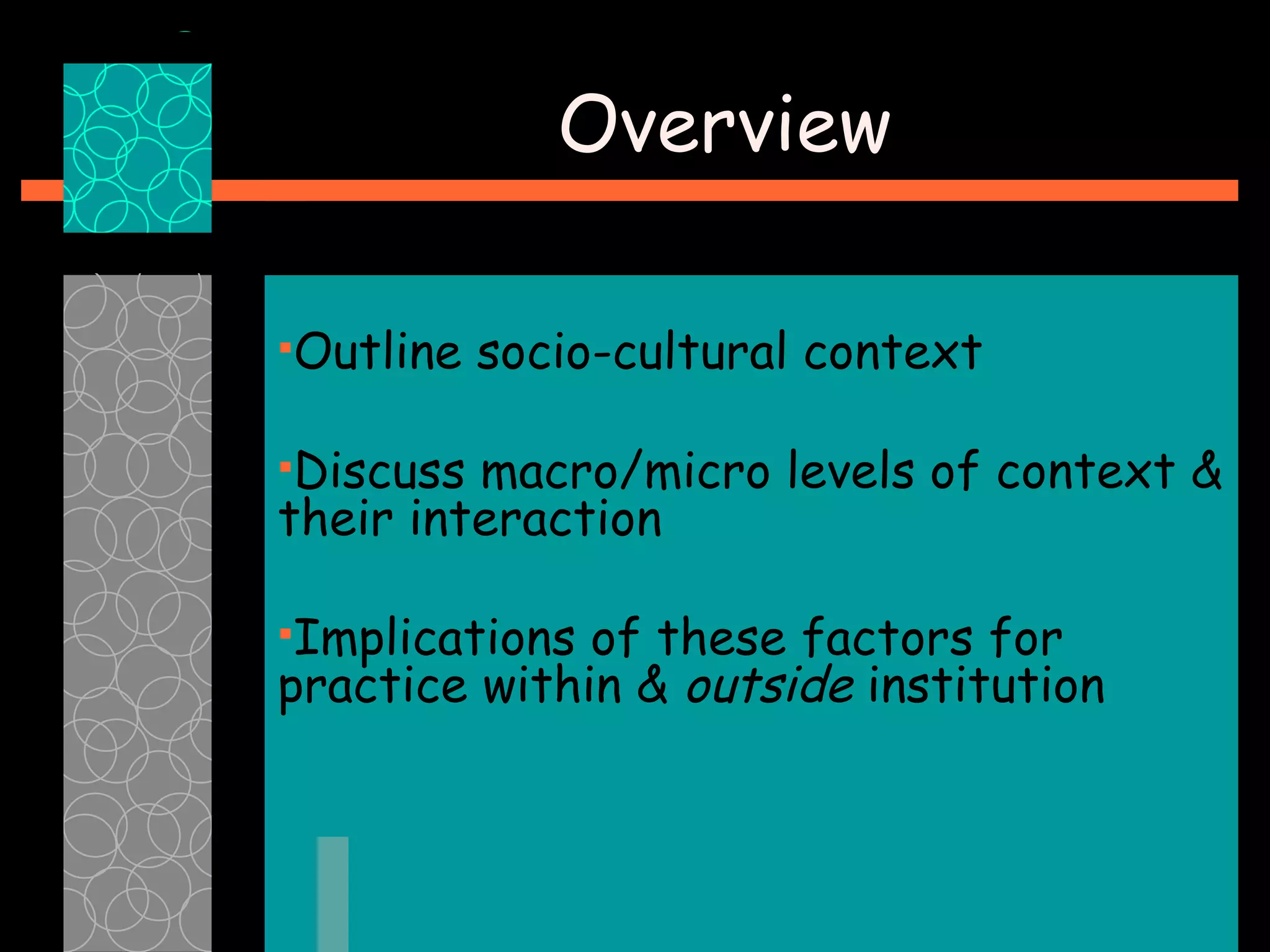 4. Las dimensiones socio-culturales del aprendizaje 1 | PPT