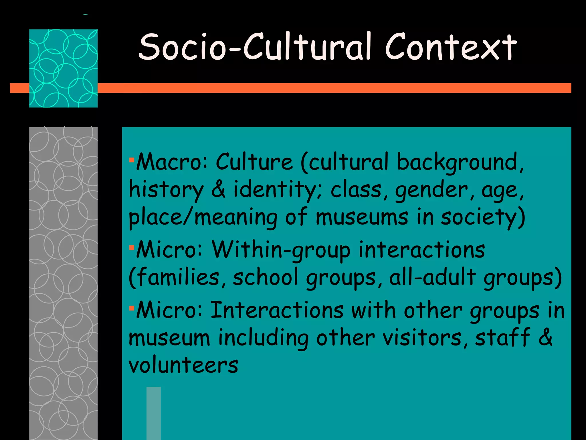 4. Las dimensiones socio-culturales del aprendizaje 1 | PPT