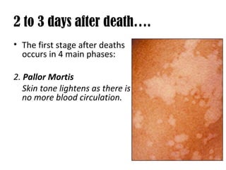 Day 2 the science of death | PPT