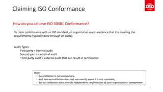 KM SHOWCASE 2020 - "Opportunities with ISO 30401" - John Coles | PPT