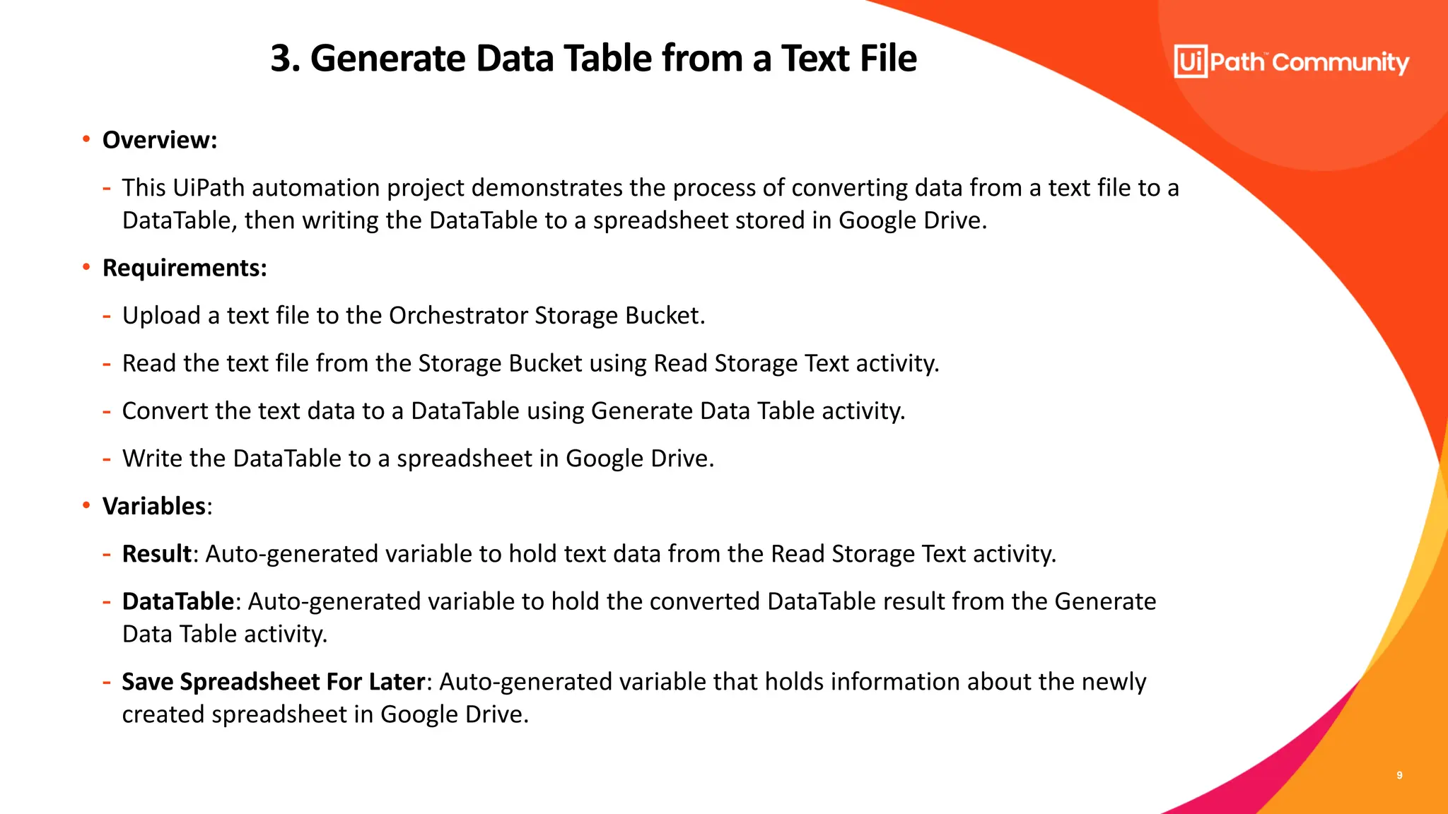 UiPath Studio Web workshop series - Day 2 | PPTX