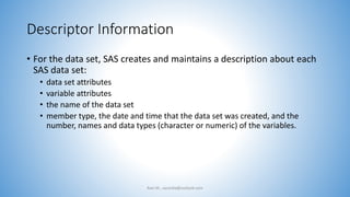 Understanding sas data step processing. | PPT