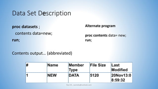 Understanding sas data step processing. | PPT