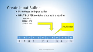 Understanding sas data step processing. | PPT