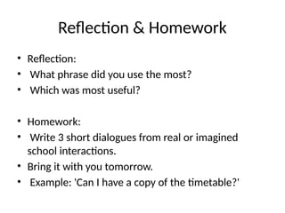 Workplace interactions and introductions | PPTX
