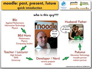 Moodle: Past, Present, Future | PDF | Operating Systems | Computer Software and Applications