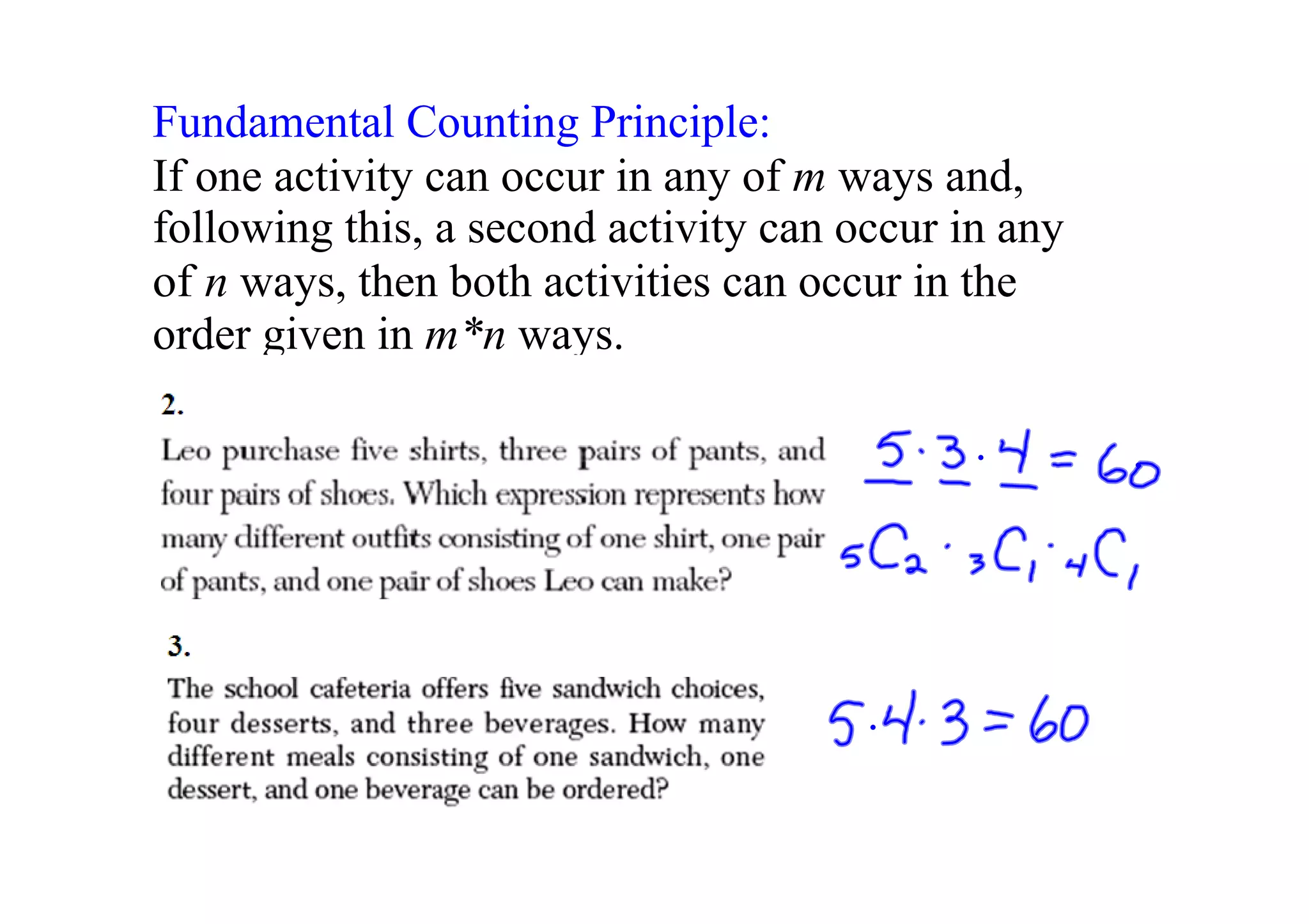 Probability Day 3 - Permutations and Combinations | PDF | Physics | Science