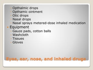 Day 3 Medication Aide | PPTX