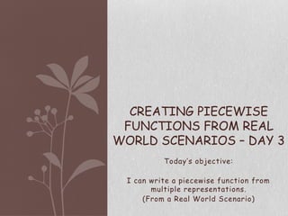 Mastering Piecewise Functions: Real-World Applications and Problem ...