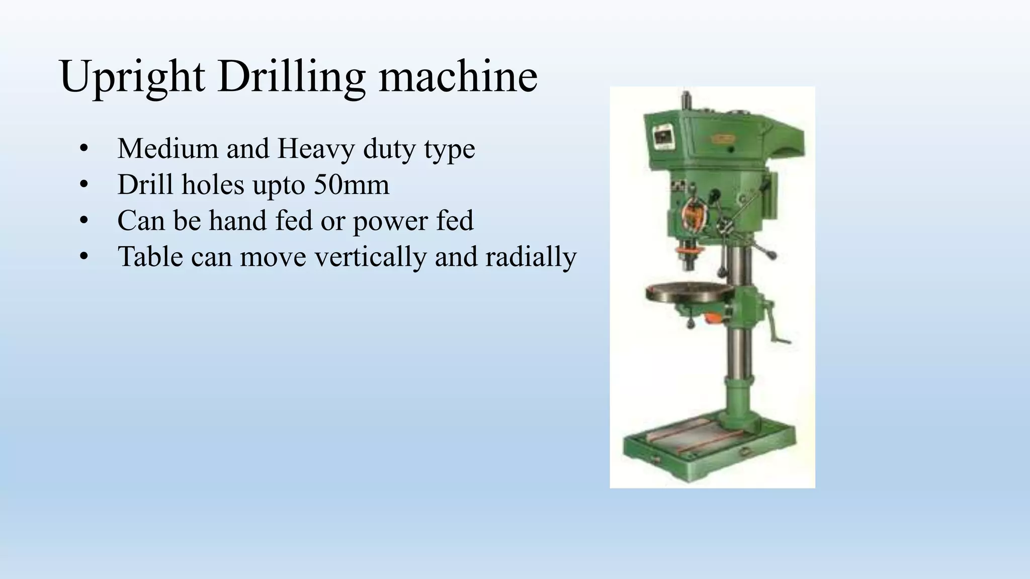 WORKSHOP TECHNOLOGY-Drills and drilling process | PPTX