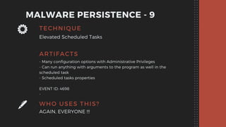 Malware Persistence | PPT