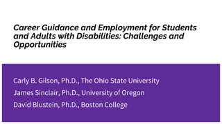 Disrupted Futures 2023 | Career guidance and employment for people with ...