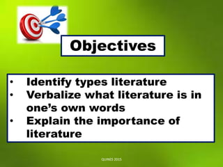 What is Literature? | PPT