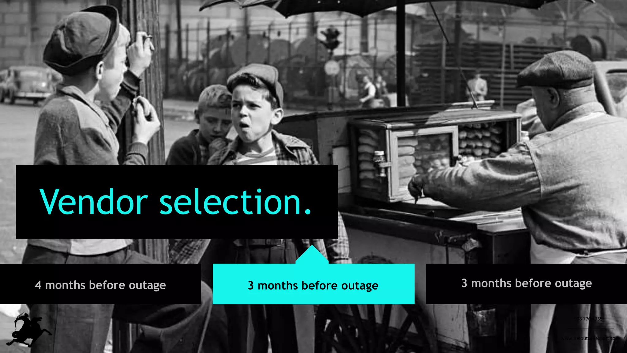 Outage Schedule Timeline | PPTX