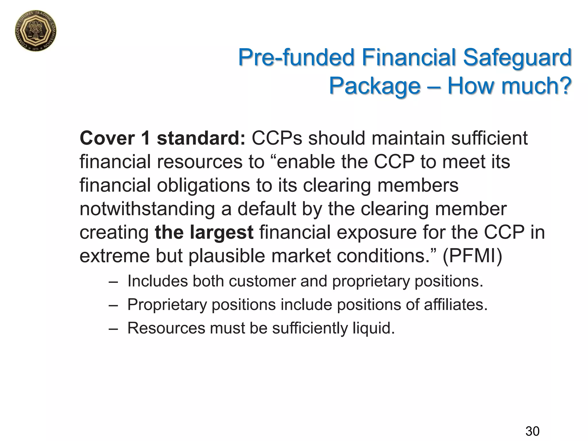 Clearing Through Central Counterparties: Core Risk Management and ...