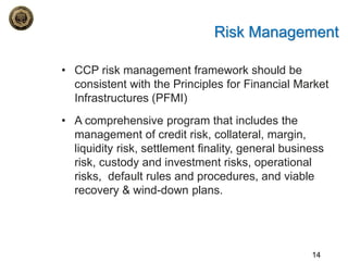 Clearing Through Central Counterparties: Core Risk Management and ...