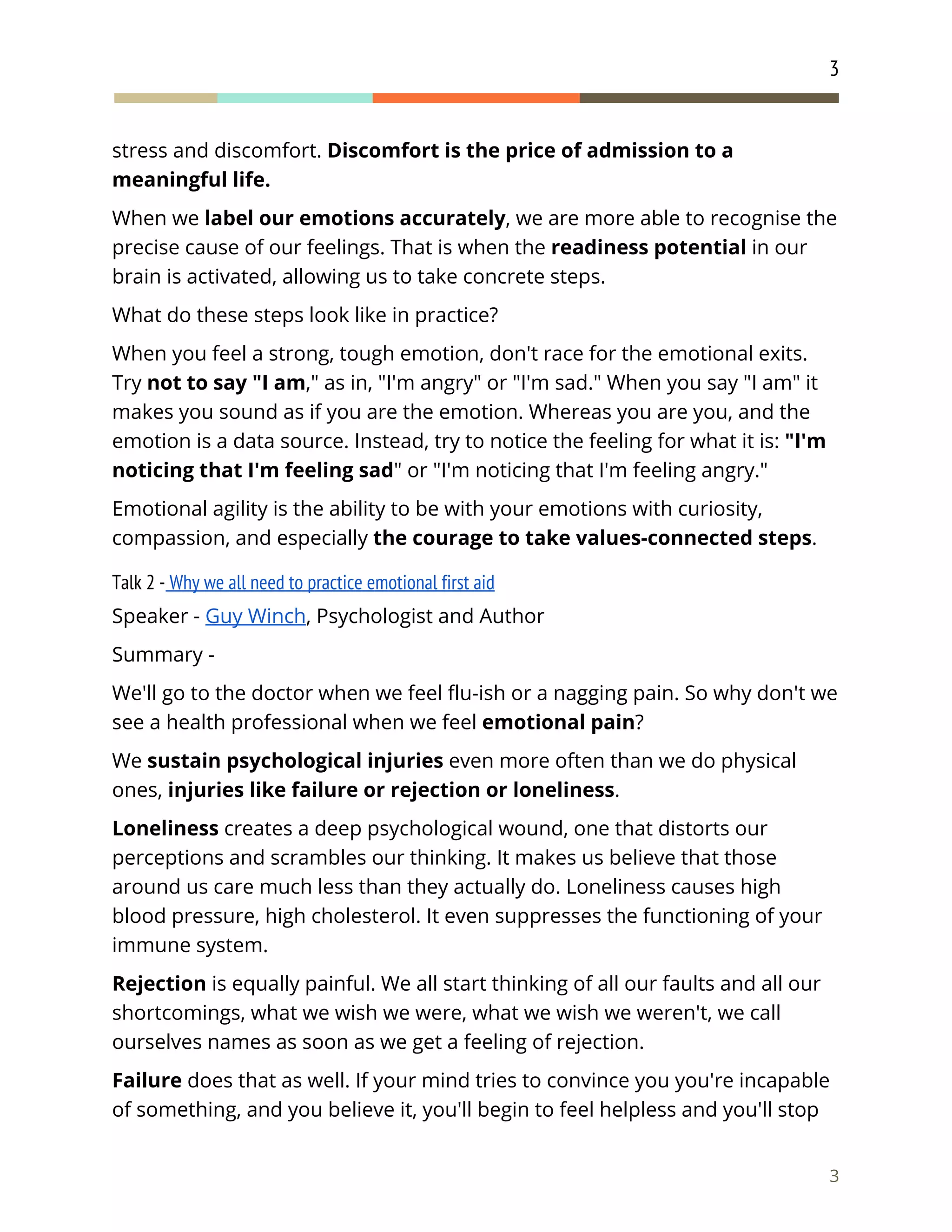 Day 39 coping with emotions | PDF