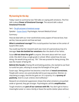 Day 39 coping with emotions | PDF