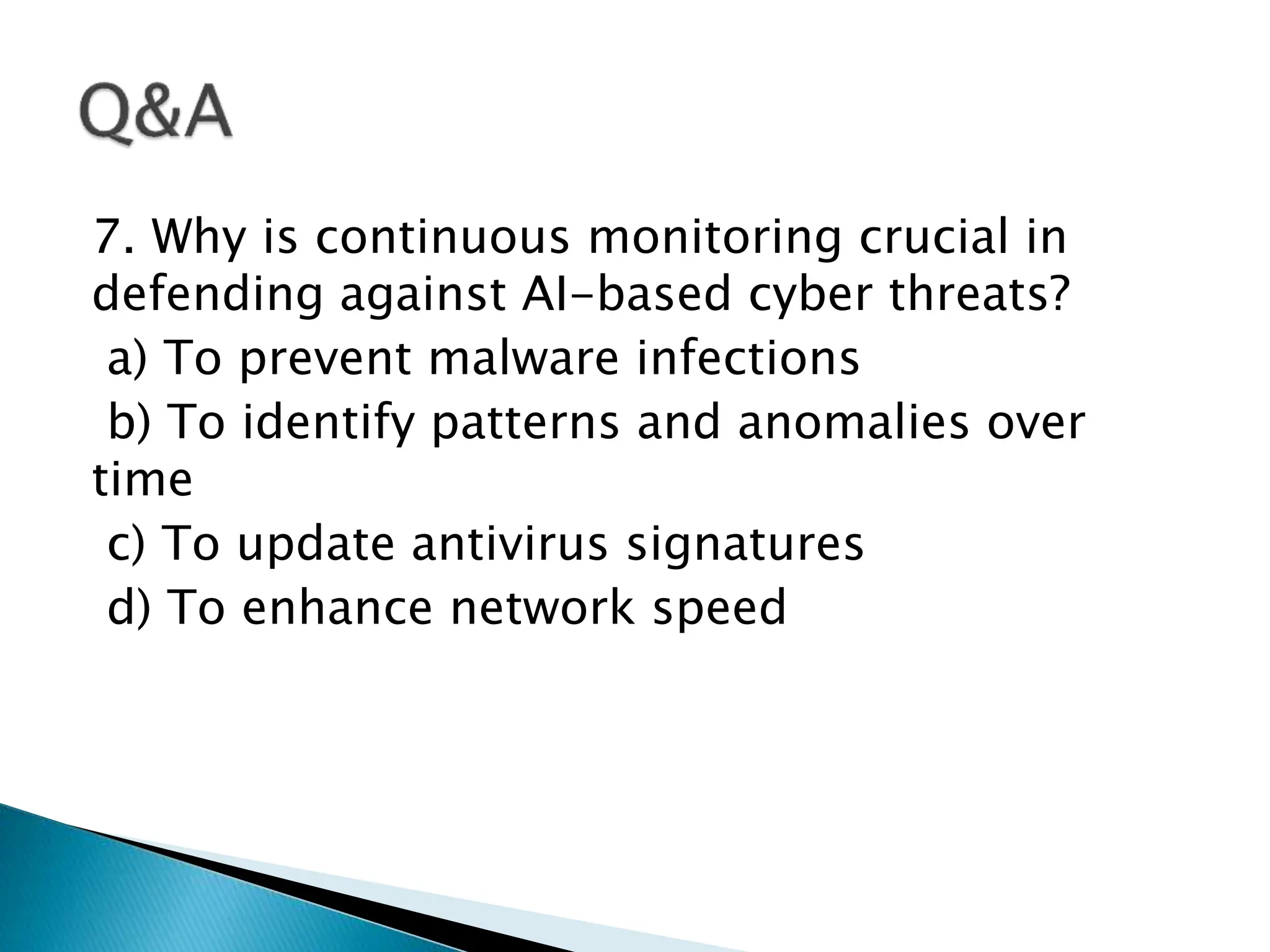 Cybersecurity artificial intelligence presentation | PPTX