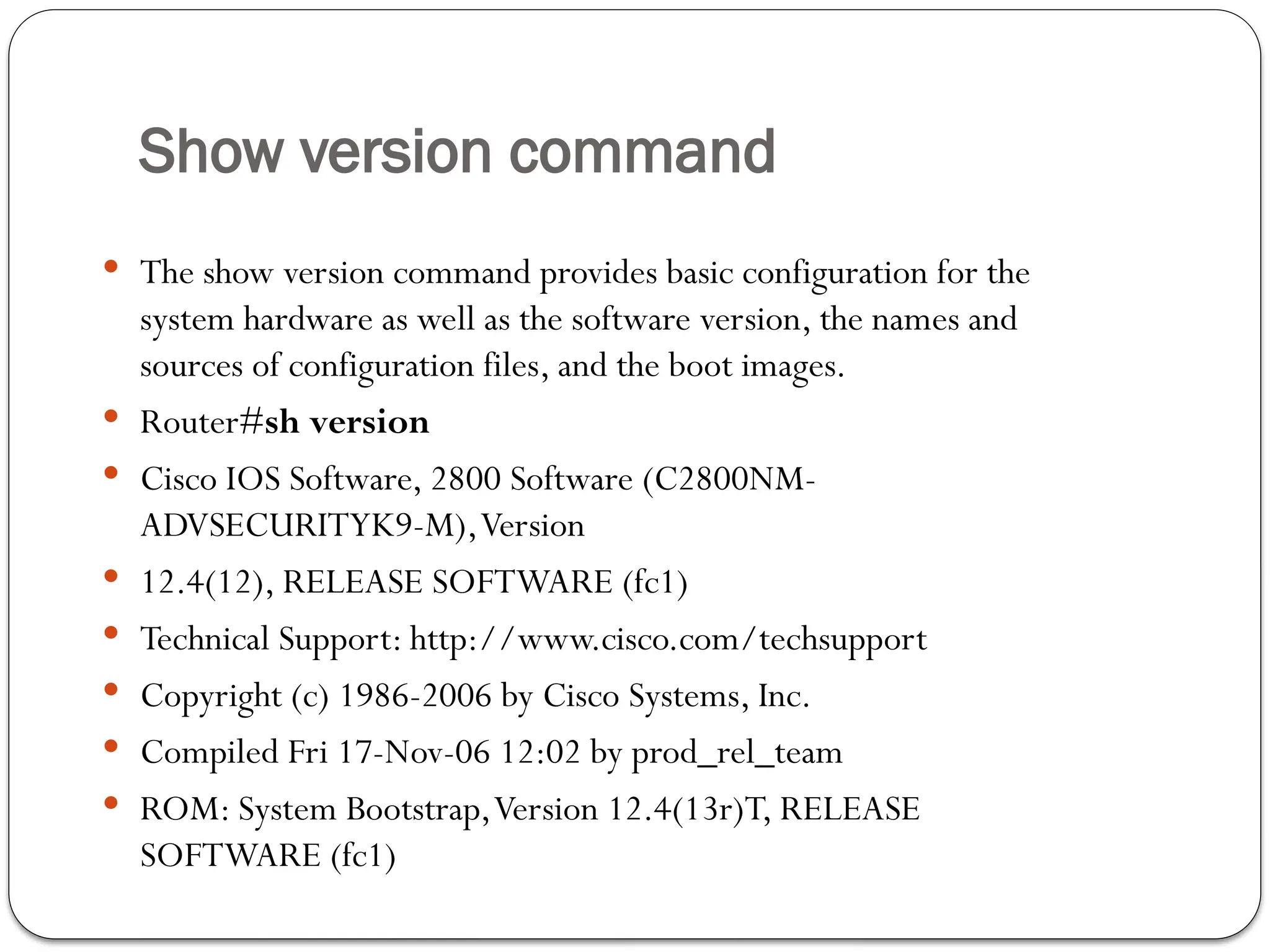 Cisco Internetwork Operating System (IOS | PPTX