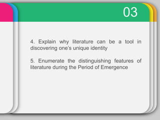 Day 3 day of emergence | PPTX