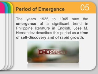 Day 3 day of emergence | PPTX