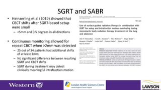 SBRT: The Importance of Continuous Motion Management | PPTX