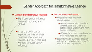 Day 3 gender and equity background sg | PPT