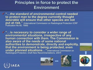 Environmental protection of radioactive materials | PPT