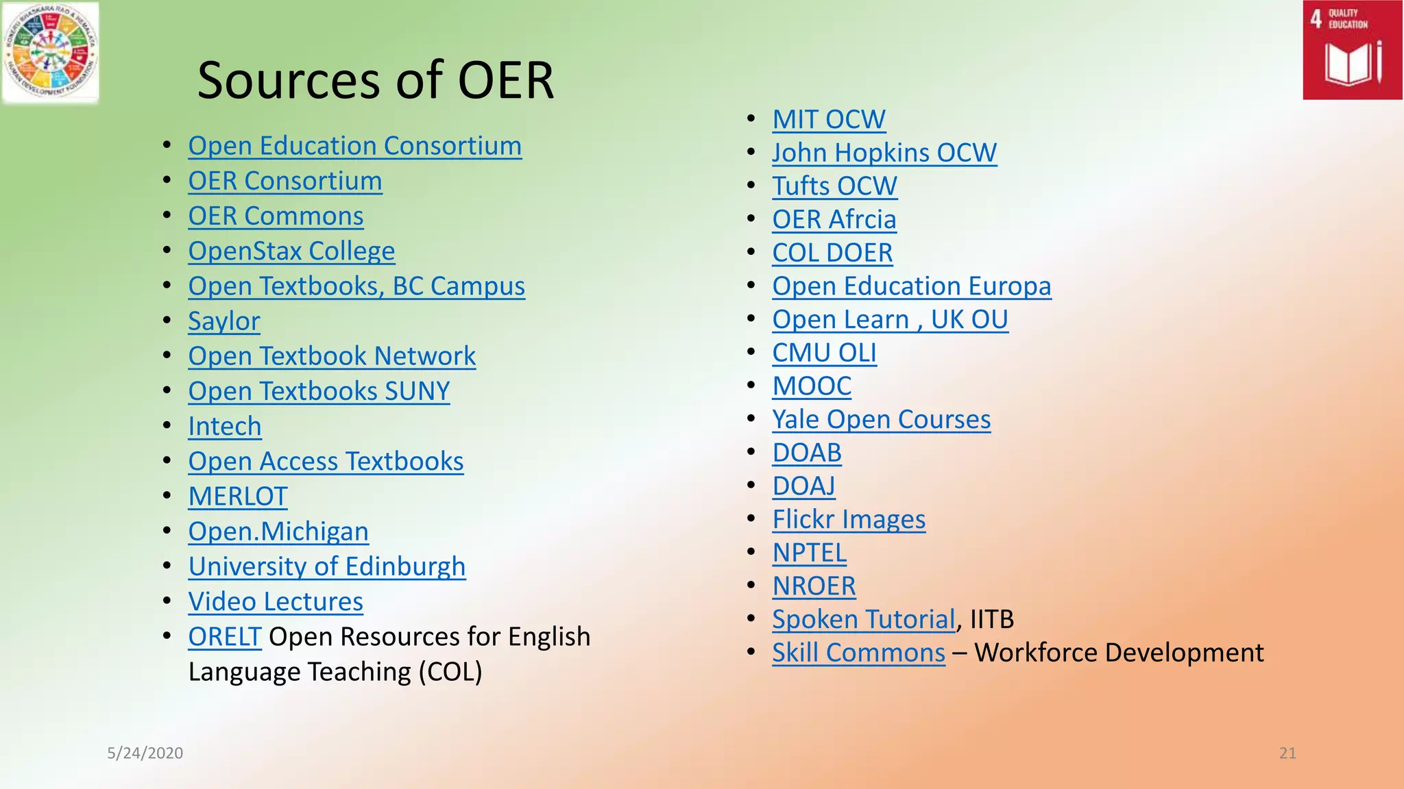 Day 3 OER-enabled Teaching-Learning-Assessment | PPTX | Education industry | Industries