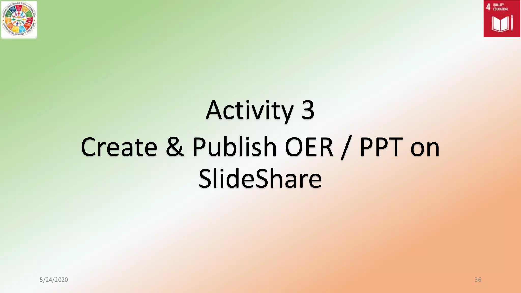 Day 3 OER-enabled Teaching-Learning-Assessment | PPTX | Education industry | Industries