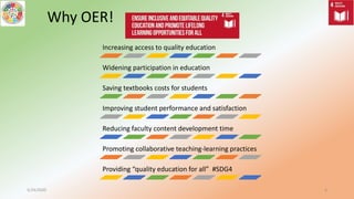 Day 3 OER-enabled Teaching-Learning-Assessment | PPTX | Education industry | Industries