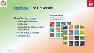 Day 3 OER-enabled Teaching-Learning-Assessment | PPTX | Education industry | Industries