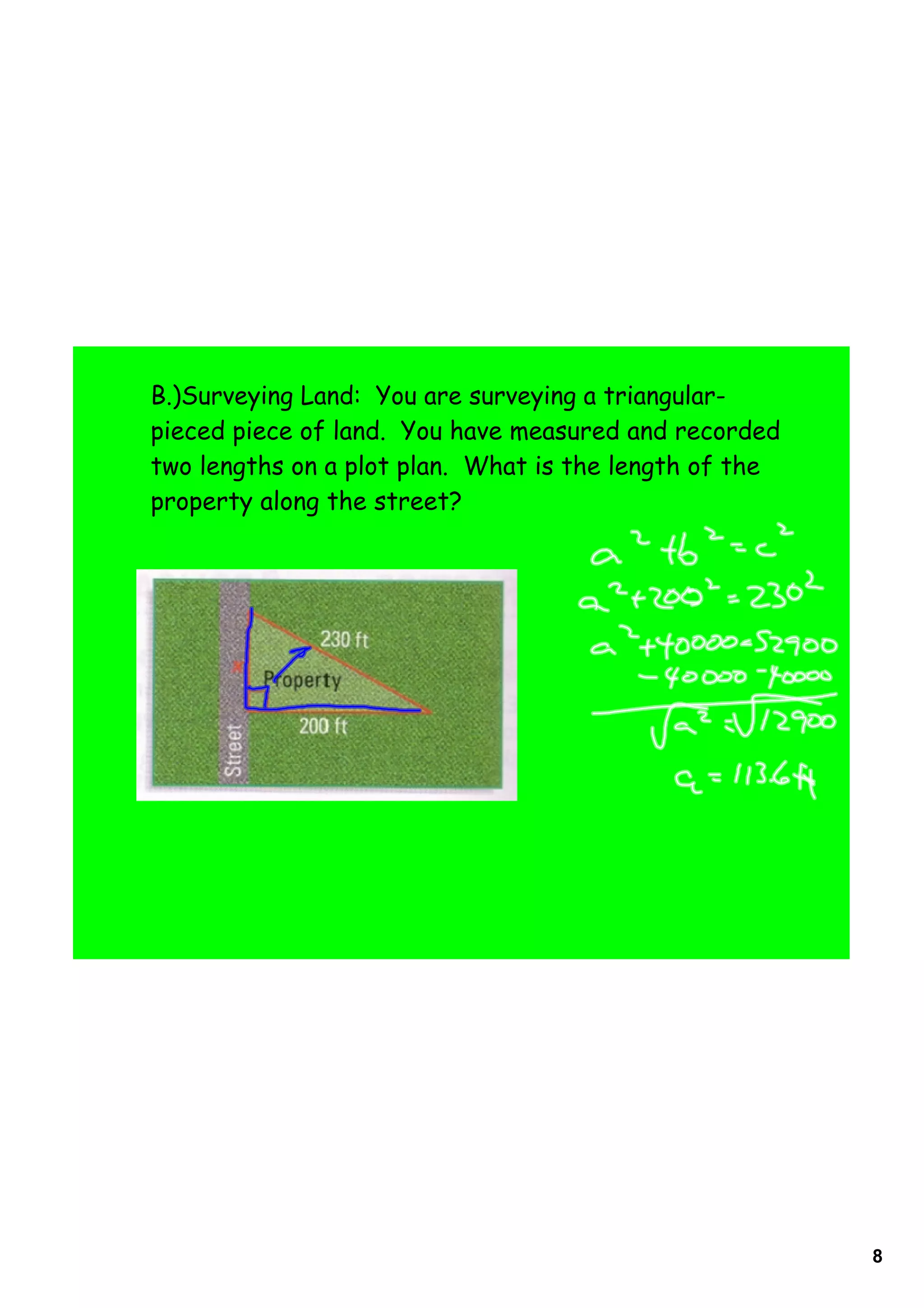 Day 3 pythagorean real world | PDF