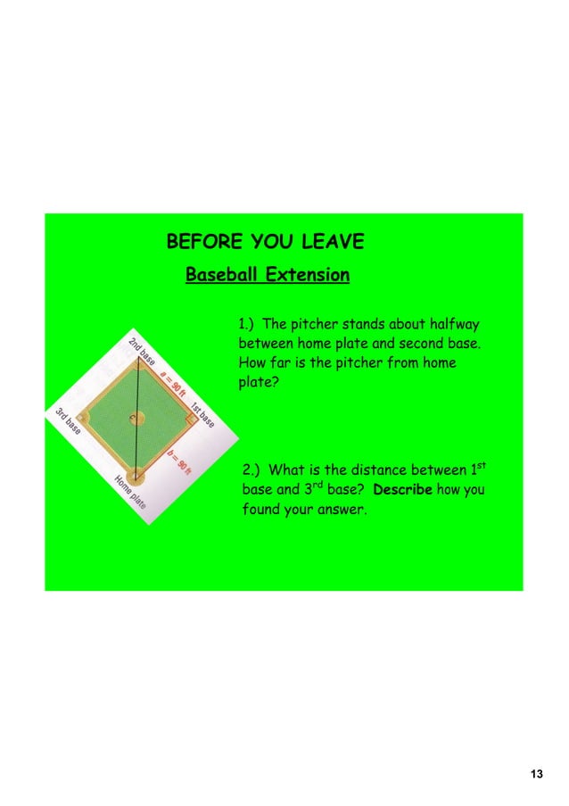 Day 3 pythagorean real world | PDF