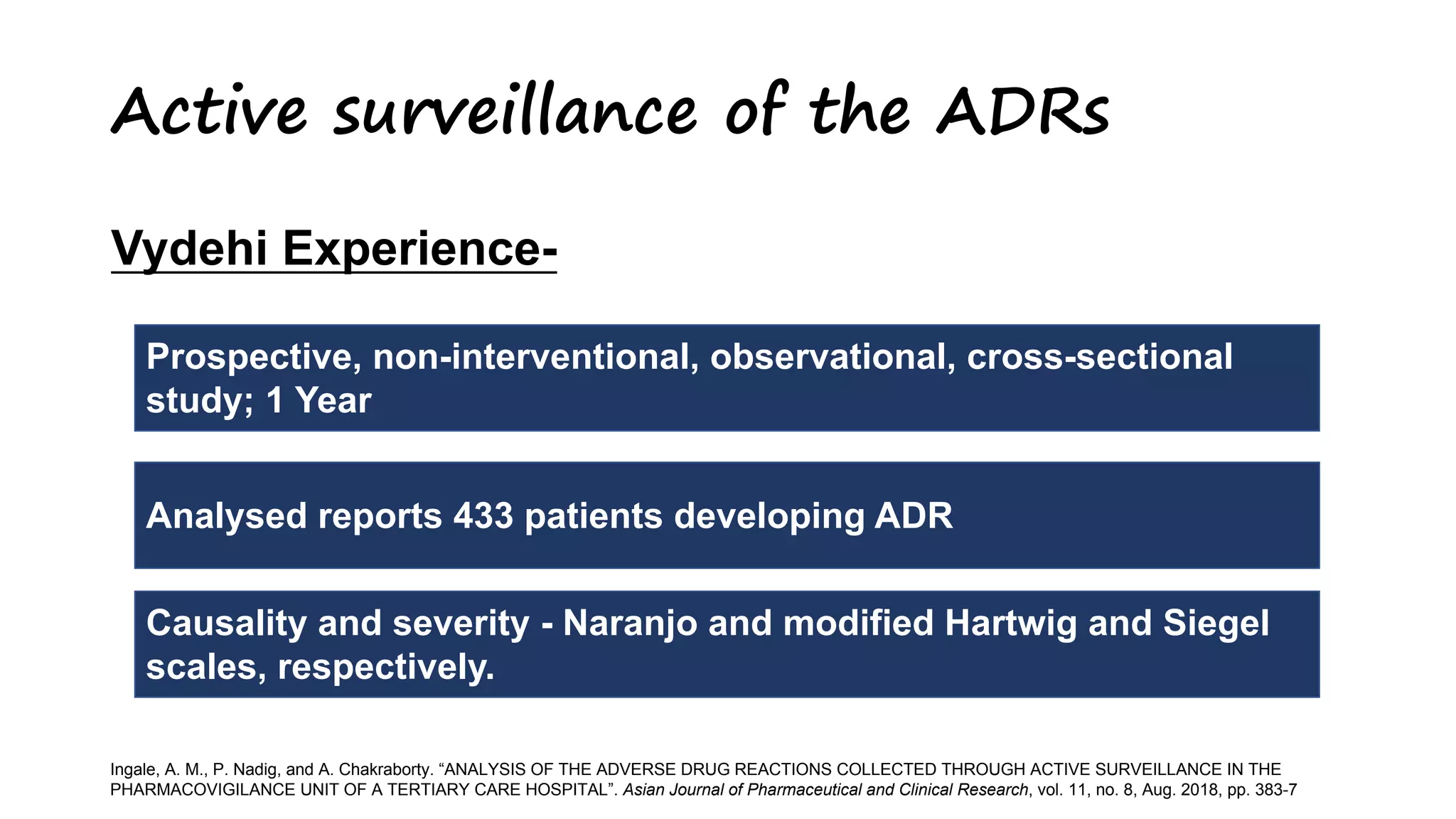 Role of ADR monitoring centre | PDF