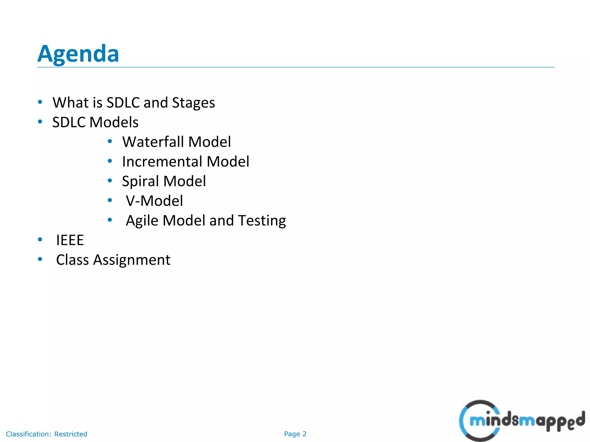 Software Development Life Cycle – SDLC – Waterfall Model | PPT