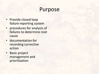 Reliability Maintenance Engineering 3 - 2 Root Cause Analysis | PPTX