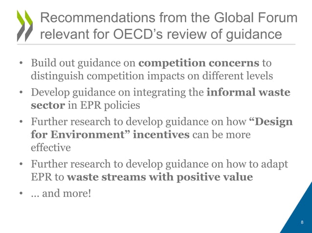 Day 3 symposium Simon Upton (OECD), Revisiting oecd policy guidance | PPTX | Environmental ...