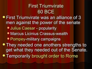 Decline of the Roman Republic | PPT
