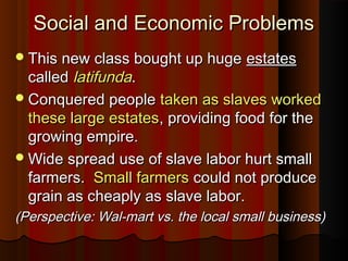 Decline of the Roman Republic | PPT