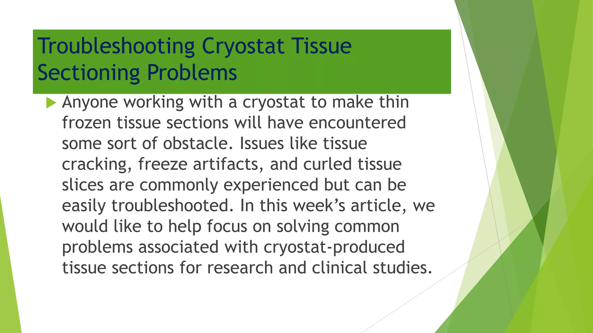 Day3 trobleshot of cryostat | PPTX
