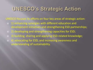 Day 3 UNESCO Environmental Education Within the context of UNDESD | PPTX