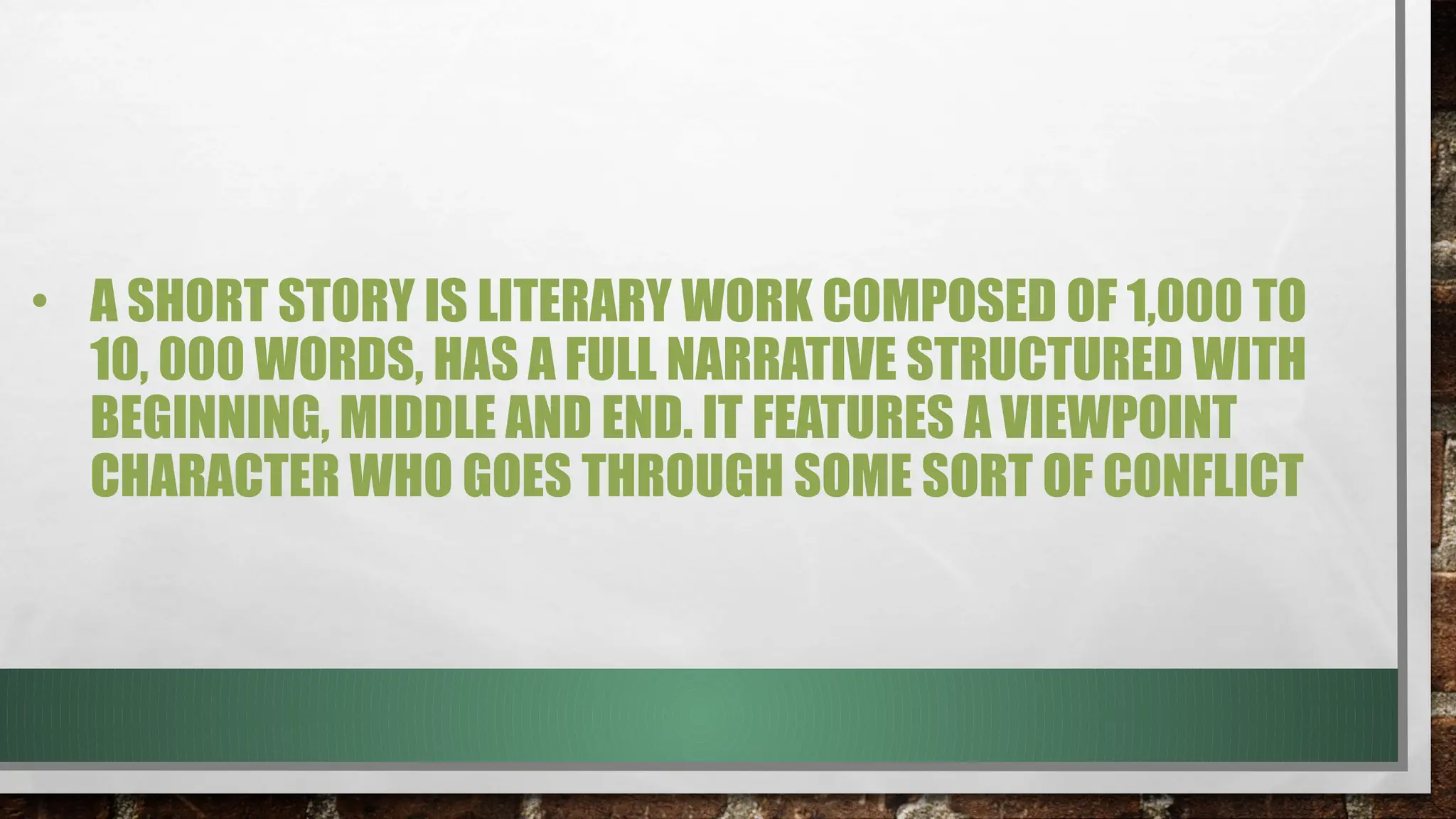 HOW_TO_WRITE_A_VIGNETTE_IN_LITERATURE.pptx | Books and Literature