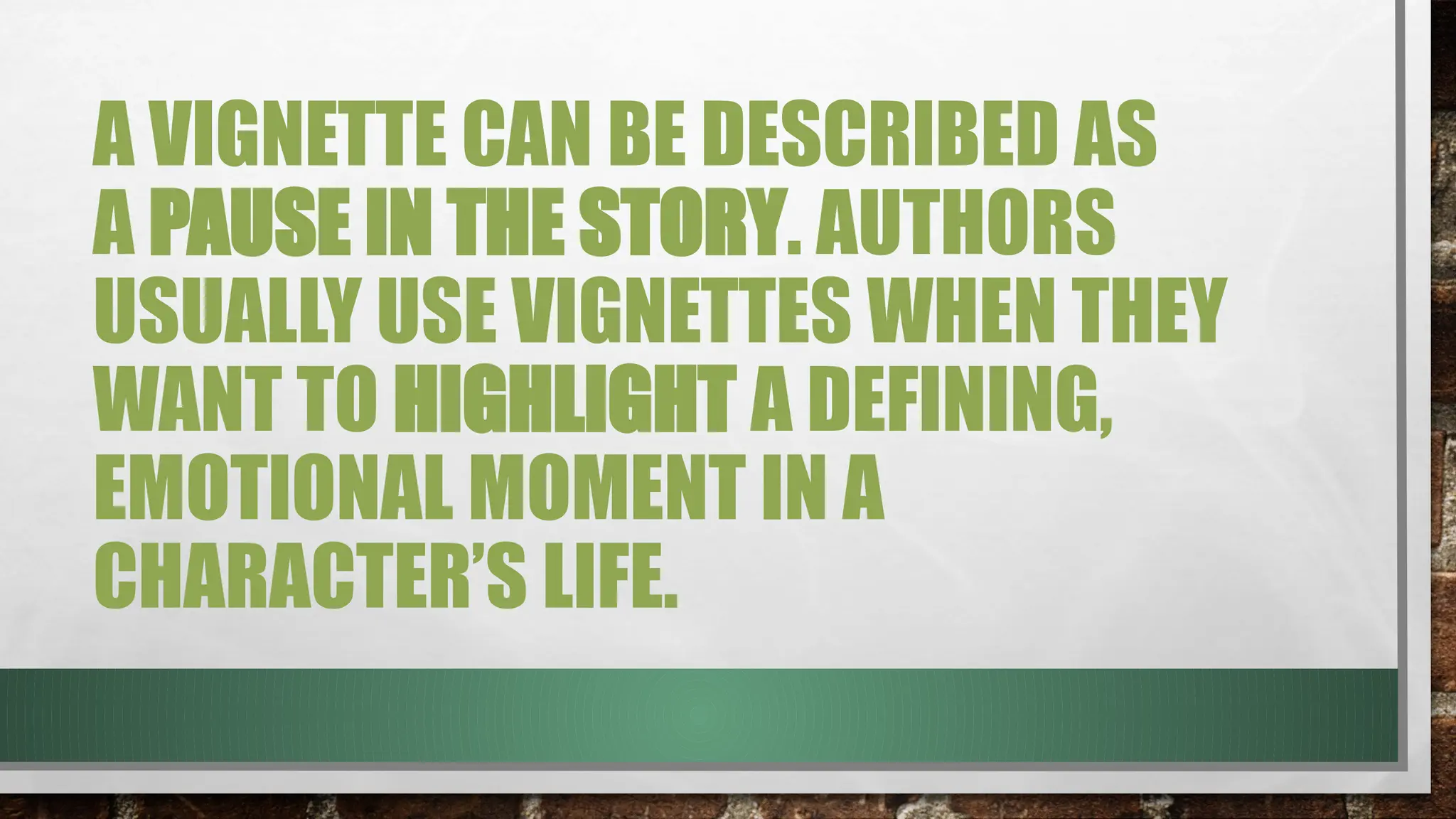 HOW_TO_WRITE_A_VIGNETTE_IN_LITERATURE.pptx