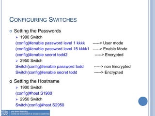 LAYER 2 SWITCHING | PPT