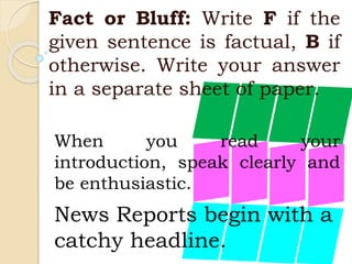 Identifying The elements of a short story | PPTX