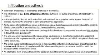 anesthesia in children and their types and indications and contra ...