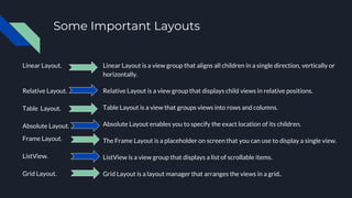 Day 4 android bootcamp | PPT
